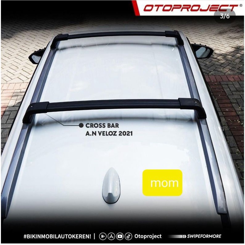 Jual Cross bar / crossbar Otorack khusus All New Veloz 2021-2025 ...