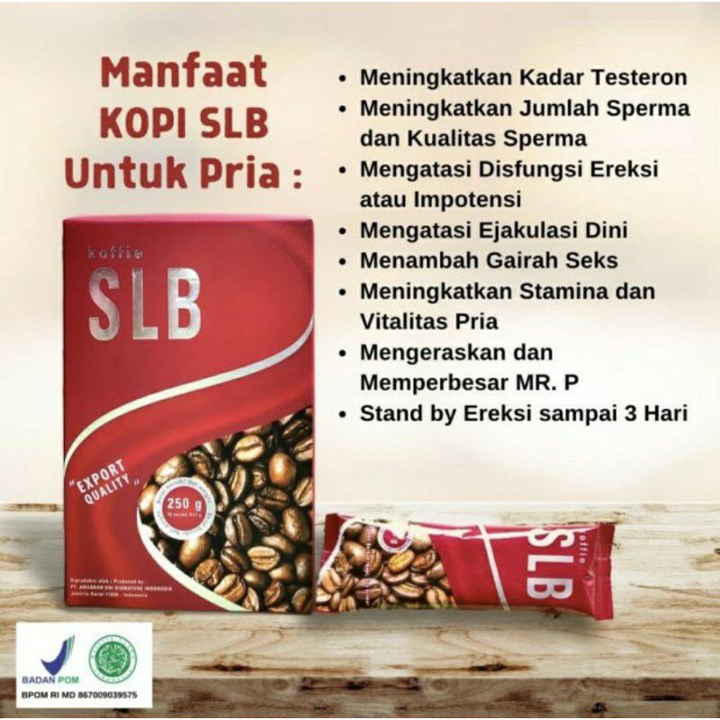 Jual kopi SLB sehat lahir batin (harga 1 sachet) | Shopee Indonesia