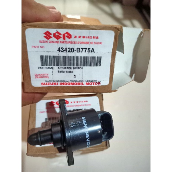 Jual sensor actuator servo isc idle speed control suzuki futura injeksi ...