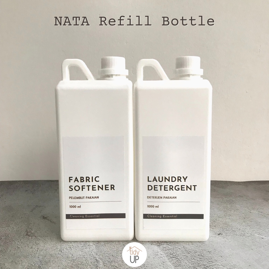 Jual [Tidy Up] NATA Refill Bottle 1000 mL / Botol Multifungsi Isi Ulang ...