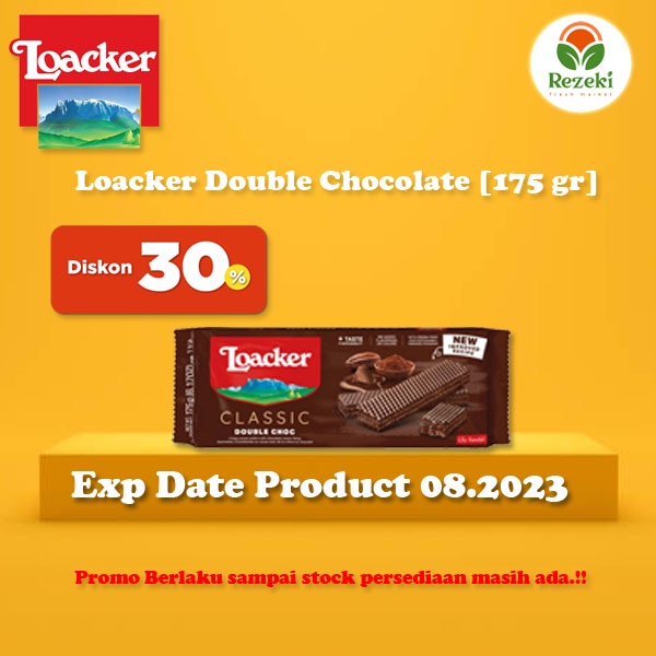 Jual Loacker Double Chocolate [175 gr] | Shopee Indonesia