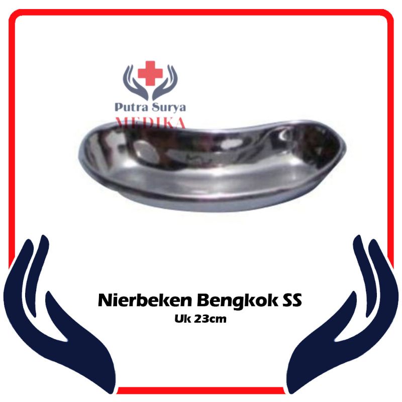 Jual Nierbeken Bengkok Stainless SS 23cm OneMed Wadah Instrumen Medis | Shopee Indonesia