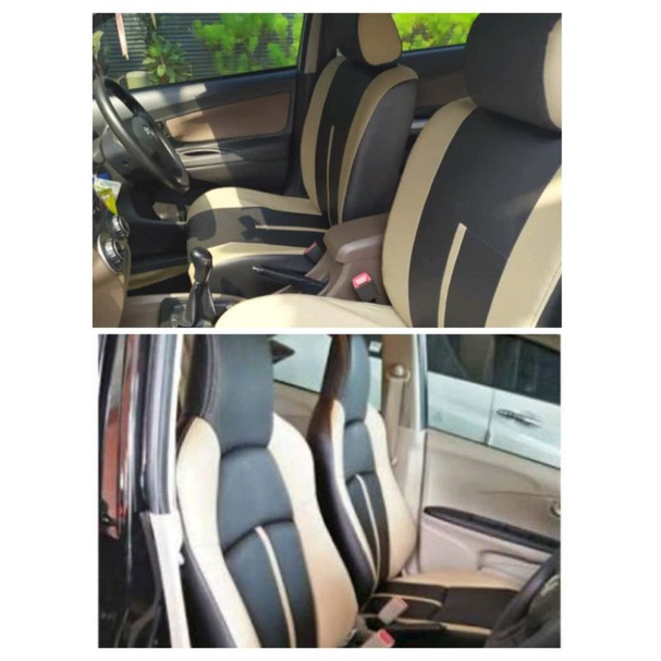 Jual SARUNG JOK MOBIL AVANZA XENIA CALYA SIGRA FULL SET 3 BARIS RUSH ...