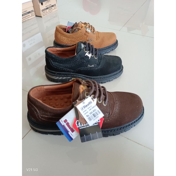 Jual sepatu finotti kulit cocok buat dilapangan dan kantor | Shopee ...