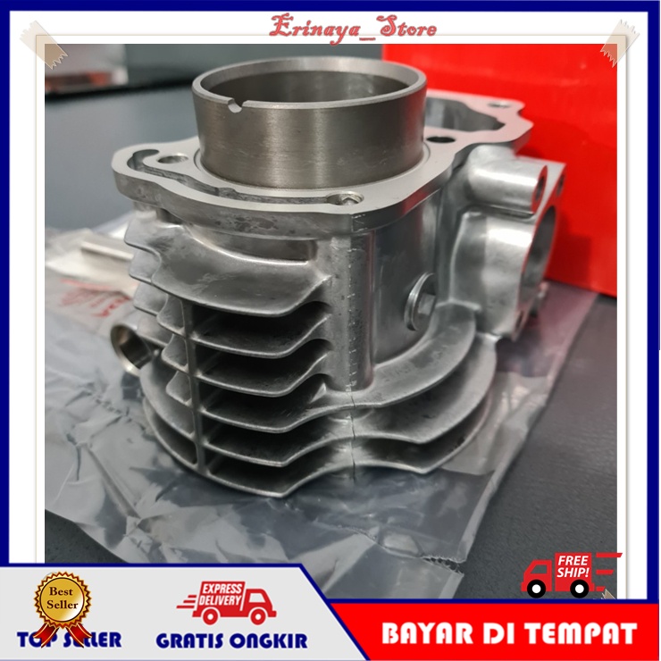 Jual ORIGINAL AHM Blok Mesin Seher Block Boring Komplit Motor Honda Vario 110 Beat Lama Karbu ...