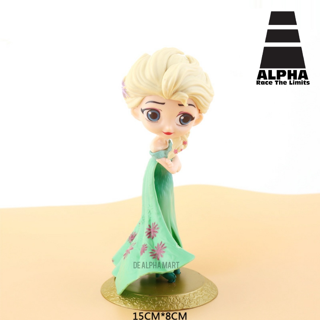 Jual MAINAN ACTION FIGURE Q POSKET ORIGINAL 100% FROZEN ELSA VERSION ...