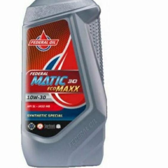 Jual FEDERAL MATIC ECO MAXX SAE 10W-30 800ML - Oli Motor Matic - F ...