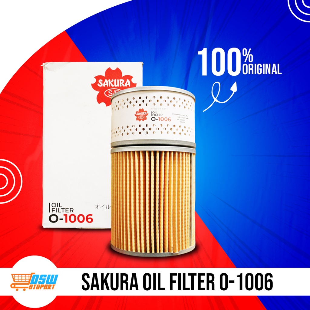 Jual SAKURA OIL FILTER O-1006 | Shopee Indonesia