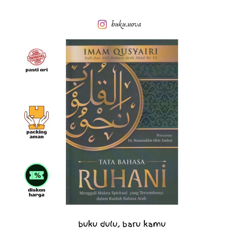 Jual Buku Tata Bahasa Ruhani : Menggali Makna Spiritual yang Tersembunyi dalam Kaidah Bahasa ...