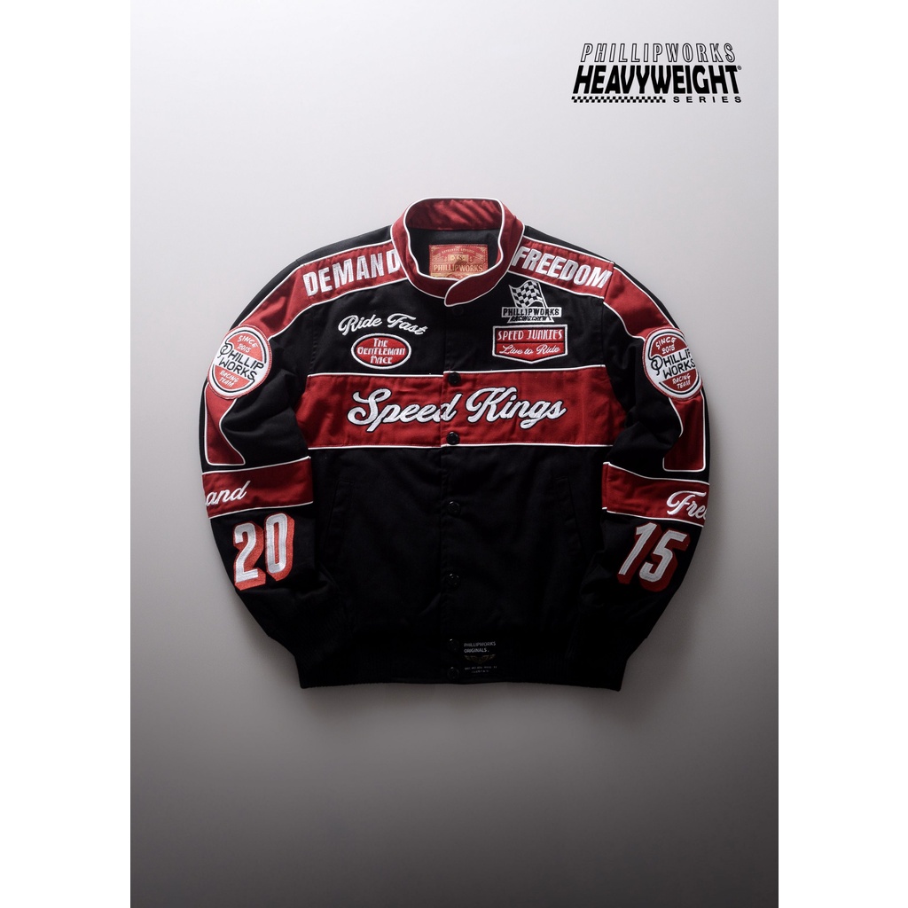 Jual PHILLIP WORKS ORIGINAL JACKET Speed Kings - JAKET MOTOR - JAKET ...