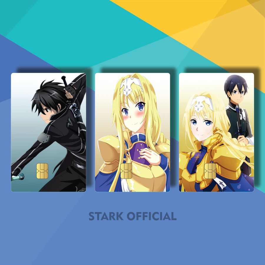 Jual 81-93 STIKER KARTU ATM ANIME SWORD ART ONLINE ORDINAL SCALE SBTCV ...