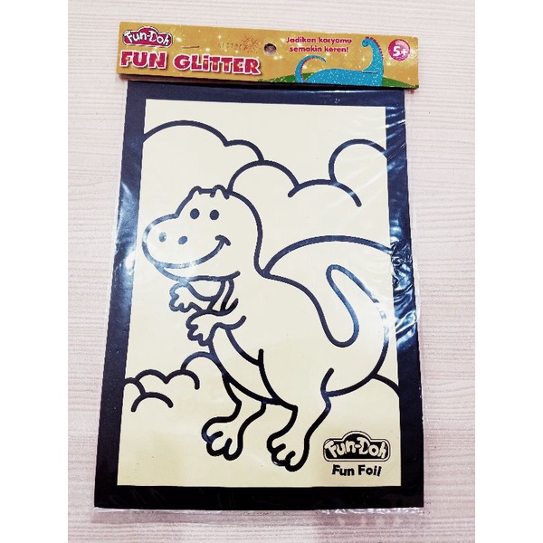Jual Mainan Edukasi Anak Fun Glitter/Mewarnai dengan Serbuk Glitter ...