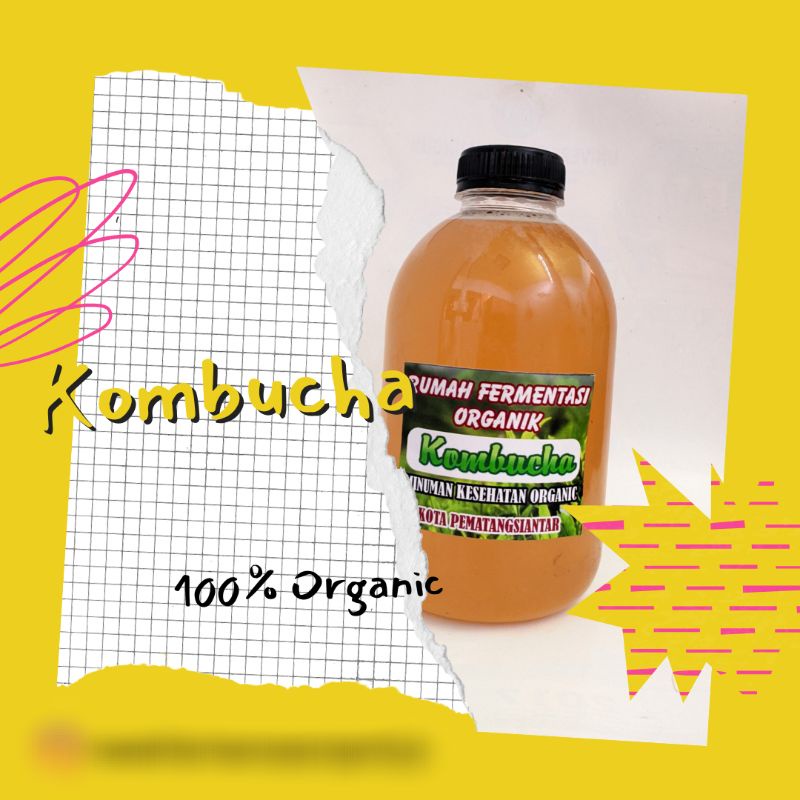 Jual Kombucha / Teh Kombucha / Kombuca 1 Liter/1000ml | Shopee Indonesia