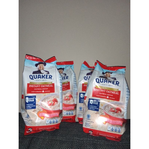 Jual QUAKER INSTANT OATMEAL 200GR (Per PCS) | Shopee Indonesia
