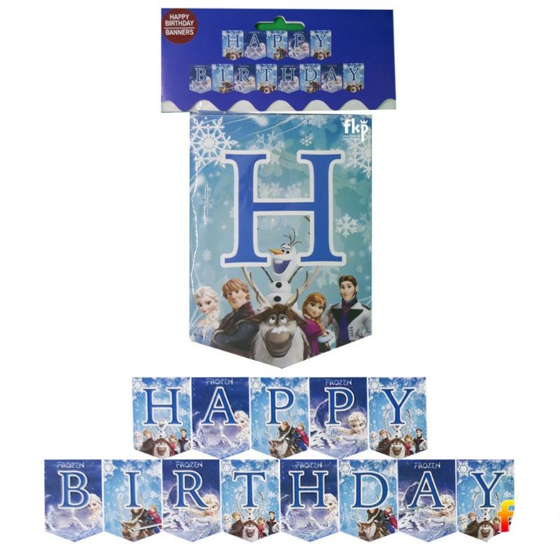 Jual FROZEN Paket perlengkapan dekorasi pesta ulang tahun Frozen ...