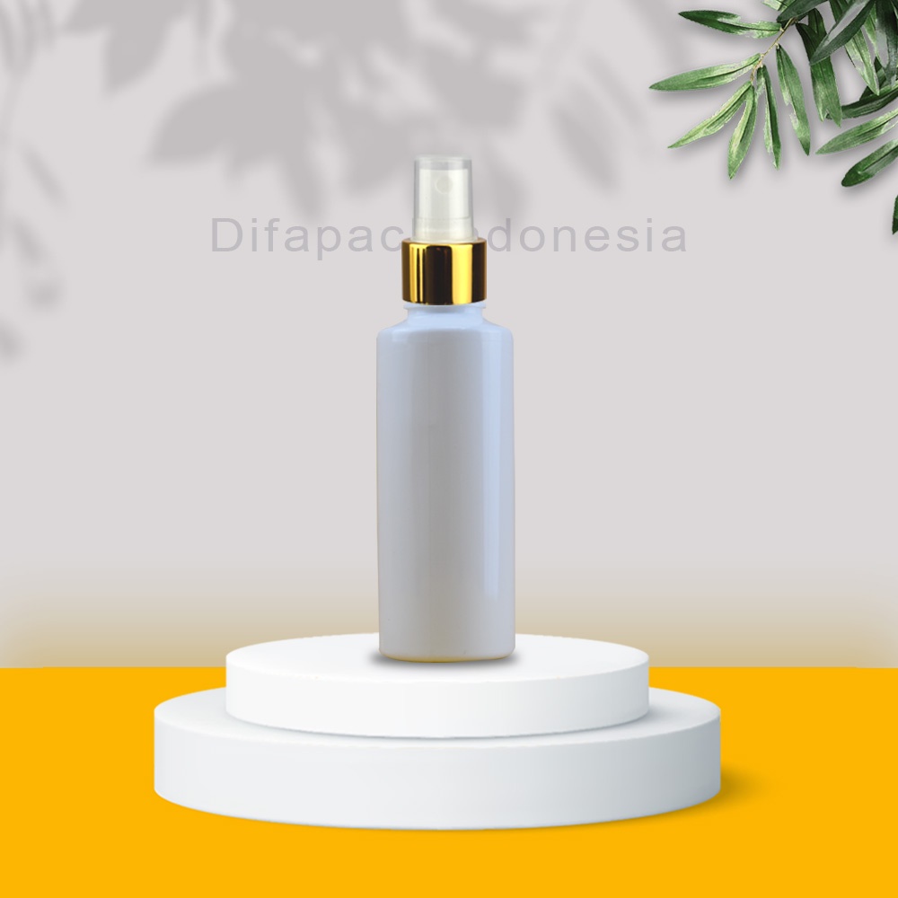 Jual botol RF spray 100 ml neck gold body putih dove | Shopee Indonesia