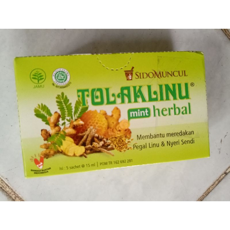Jual Tolak Linu Herbal Mint 5 Sachet (1 box) | Shopee Indonesia