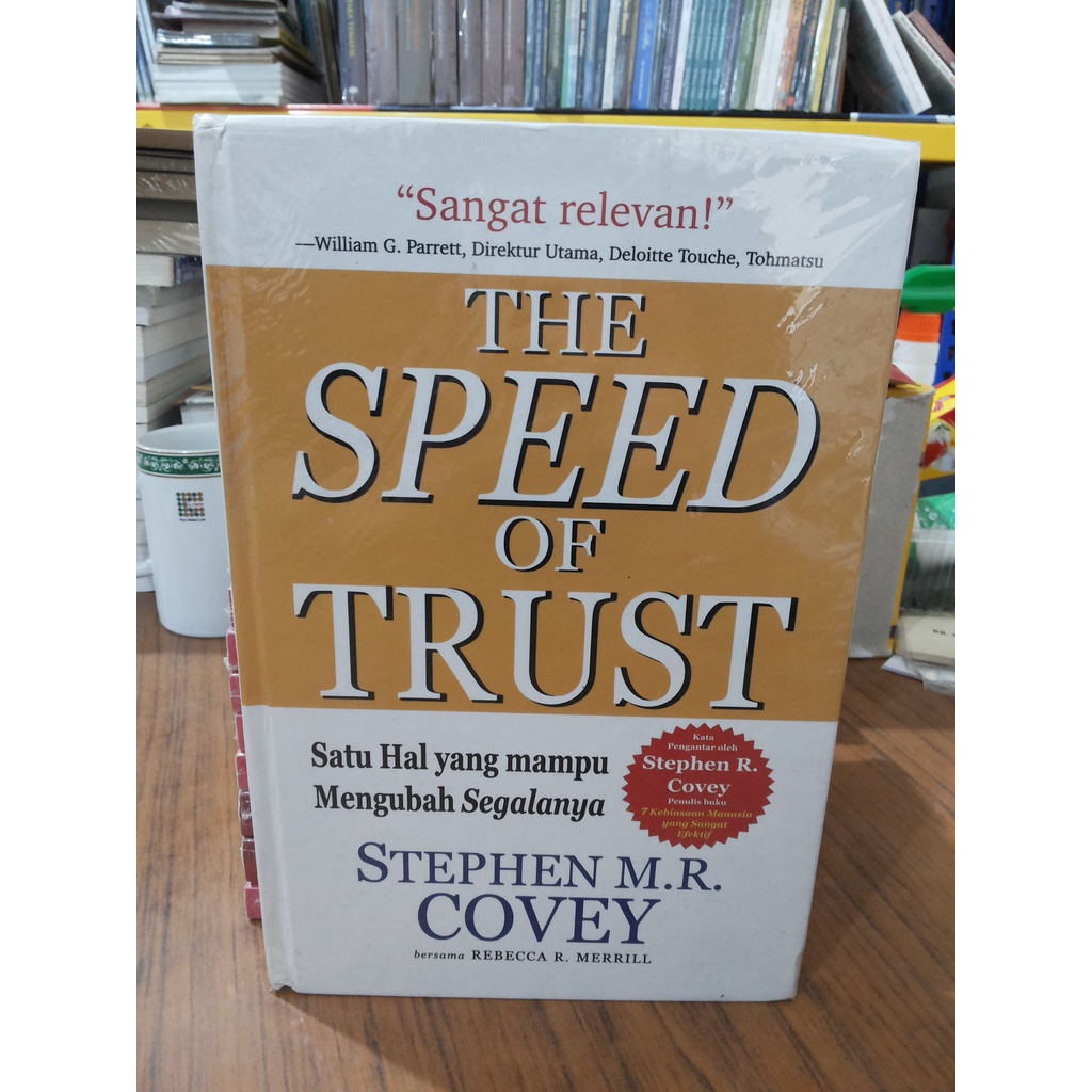 Jual Buku Stephen M. R. Covey --- The Speed of Trust | Shopee Indonesia