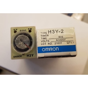 Jual MINI Timer Omron H3Y-2 / H3Y 2 Delay Timer Relay 220V 30S / 60S Detik | Shopee Indonesia