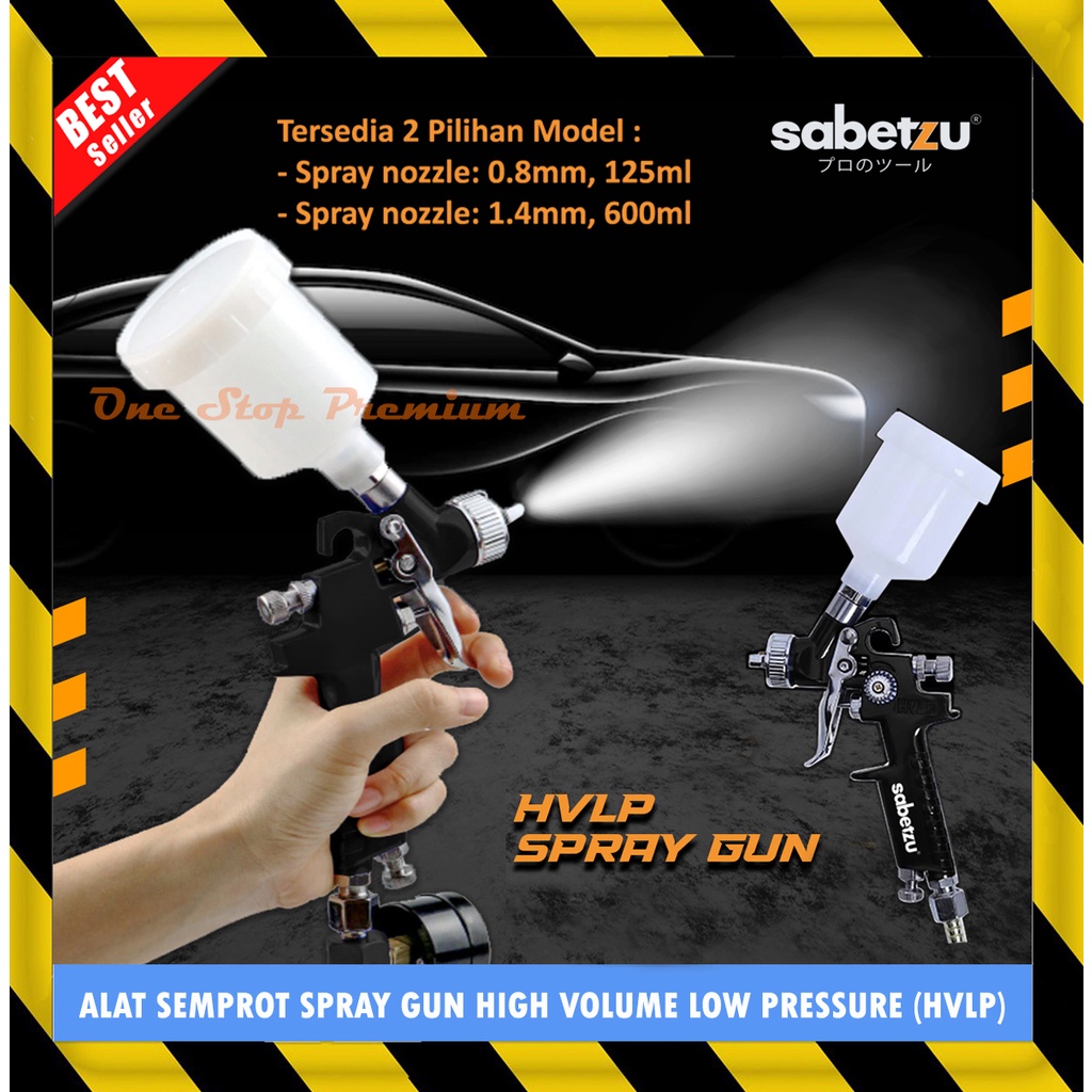 Jual ALAT SEMPROT CAT ANGIN PREMIUM AIR SPRAY PAINT GUN HVLP ...