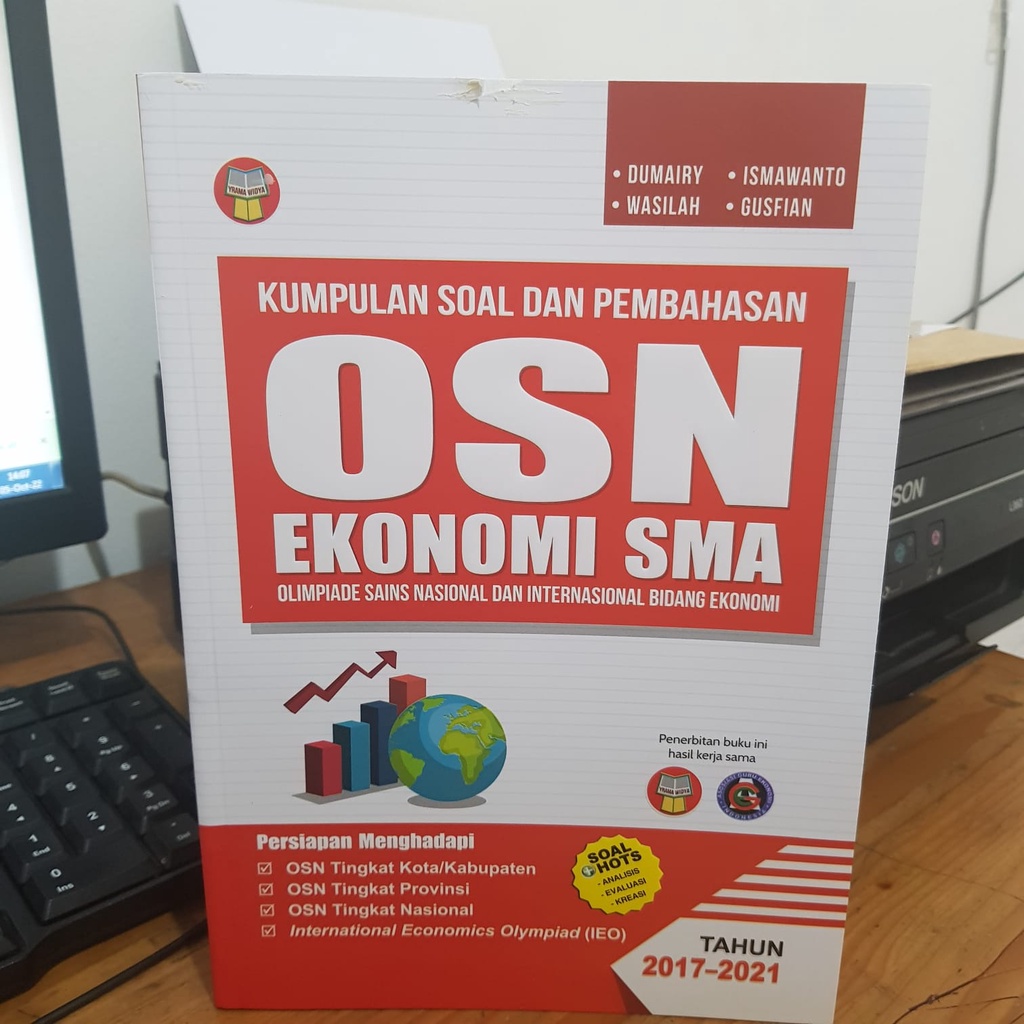 Jual BUKU KUMPULAN SOAL DAN PEMBAHASAN OSN EKONOMI SMA - YRAMA WIDYA | Shopee Indonesia