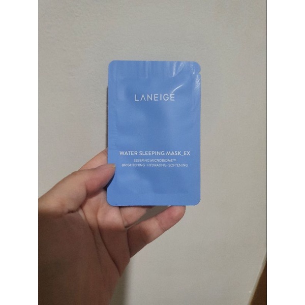 Jual LANEIGE WATER SLEEPING MASK_EX 4ML SACHET | Shopee Indonesia