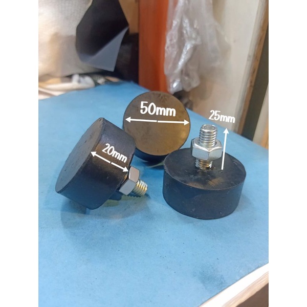 Jual Karet Engine mounting 50x20 Baut M10+mur Alas peredam getaran ...