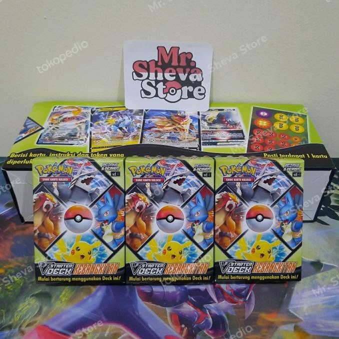 Jual Pokemon Indonesia - Starter Deck Kebangkitan (GET BONUS) | Shopee Indonesia