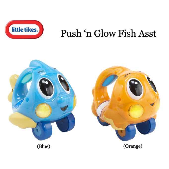 Jual Little Tikes Push ‘n Glow Fish Asst | Shopee Indonesia