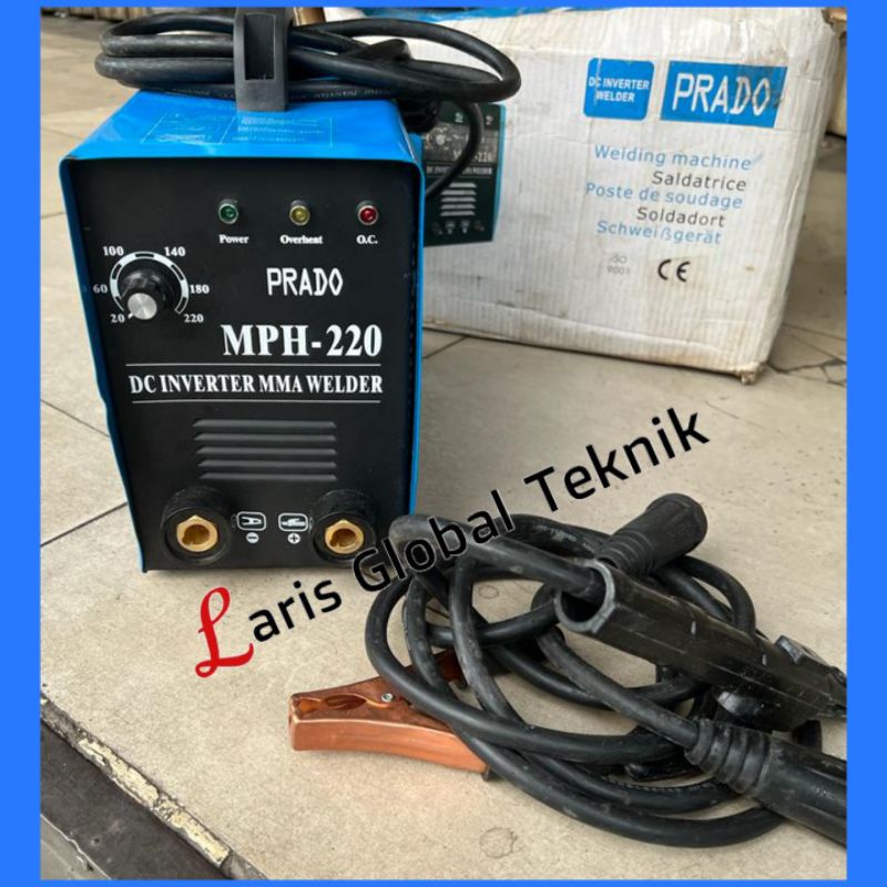 Jual Mesin Travo Las PRADO ITALY MPH-220 Inverter Las Italy Big Body ...