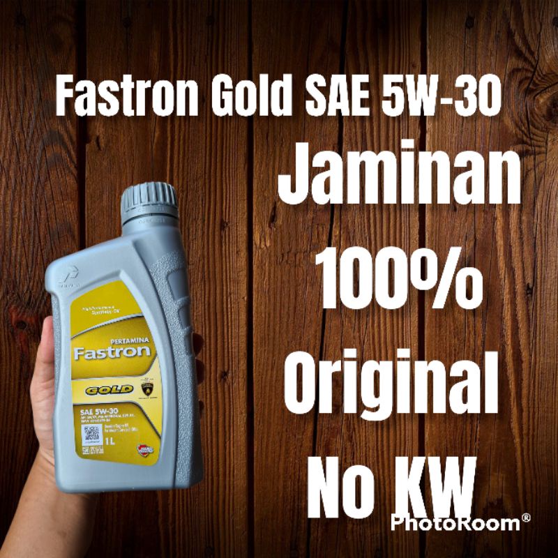 Jual OLI MESIN PERTAMINA FASTRON GOLD SAE 5W-30 1 LITER | Shopee Indonesia