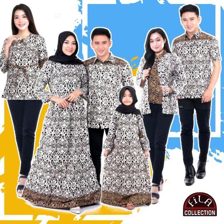 Jual Baju Batik keluarga Motif Asmat / Set Baju couple batik ...