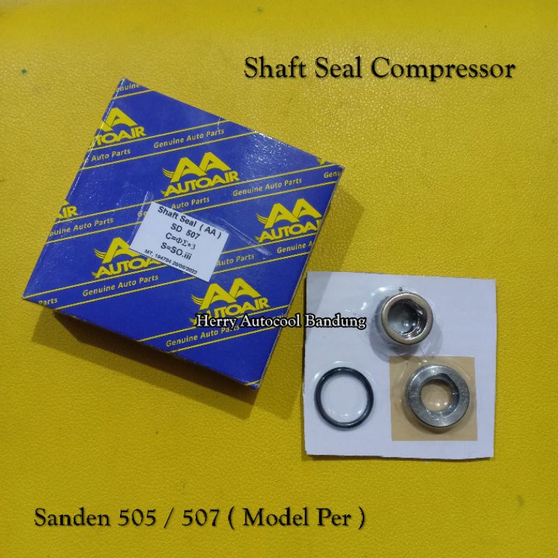 Jual Shaft Seal Compressor Sanden 505 / 507 Model Per AA | Shopee Indonesia