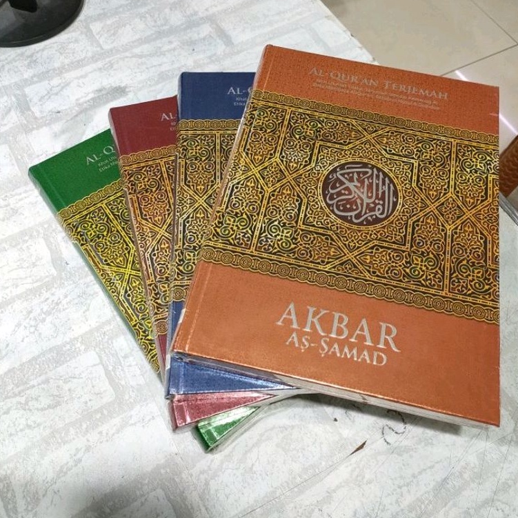 Jual Alquran Akbar As Samad Terjemah A3 Jumbo, Alquran Akbar Assamad ...