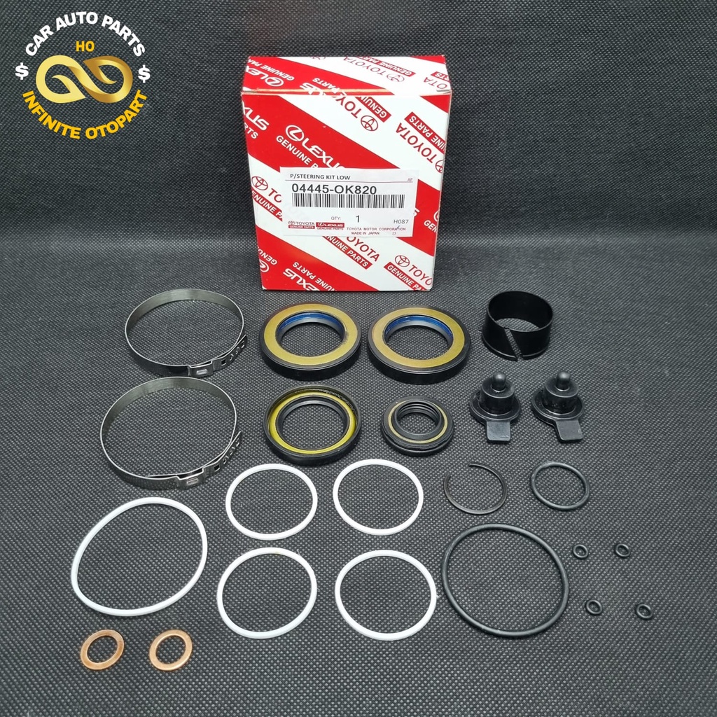 Jual SEAL KIT RACK POWER STEERING TOYOTA BAWAH HILUX REVO NEW FORTUNER ...