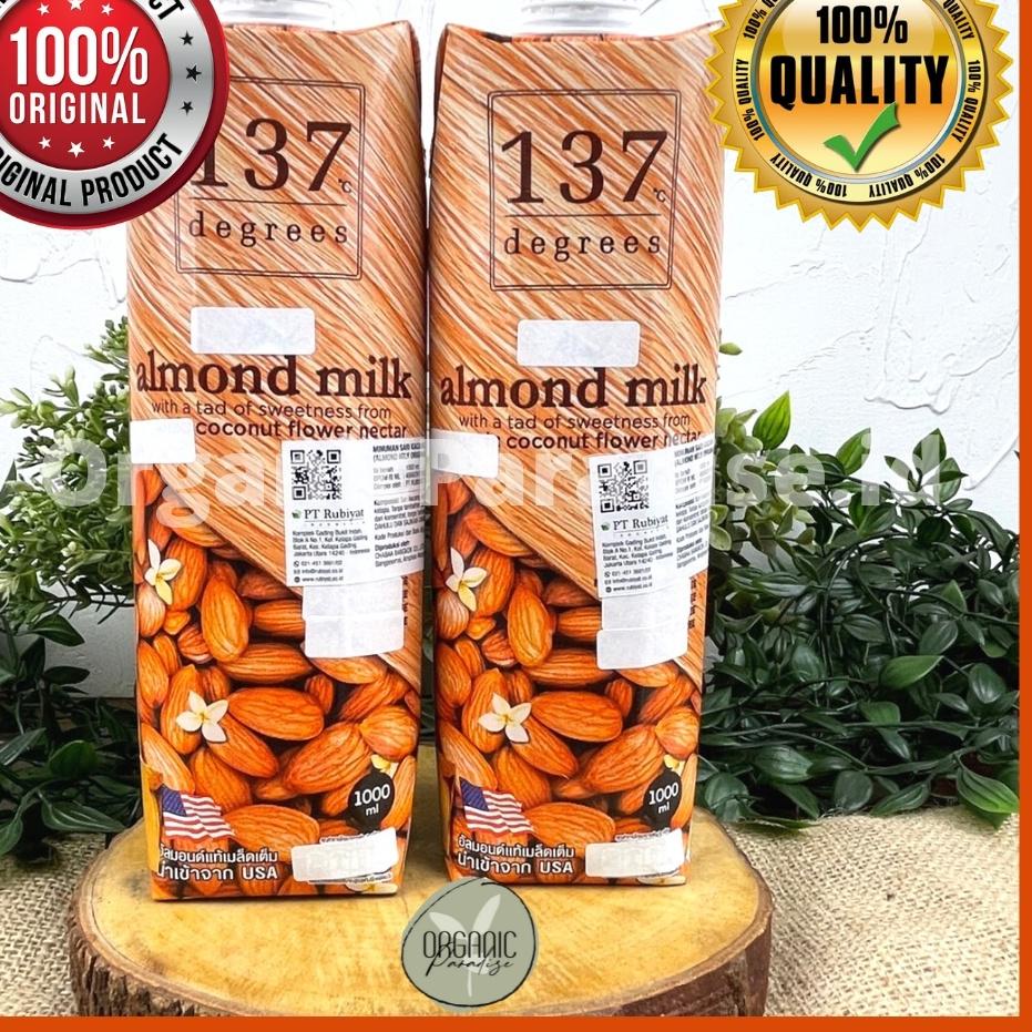 Jual ARTv2V6h--137 Degrees Almond Milk Original 1 Liter / Susu Almond ...