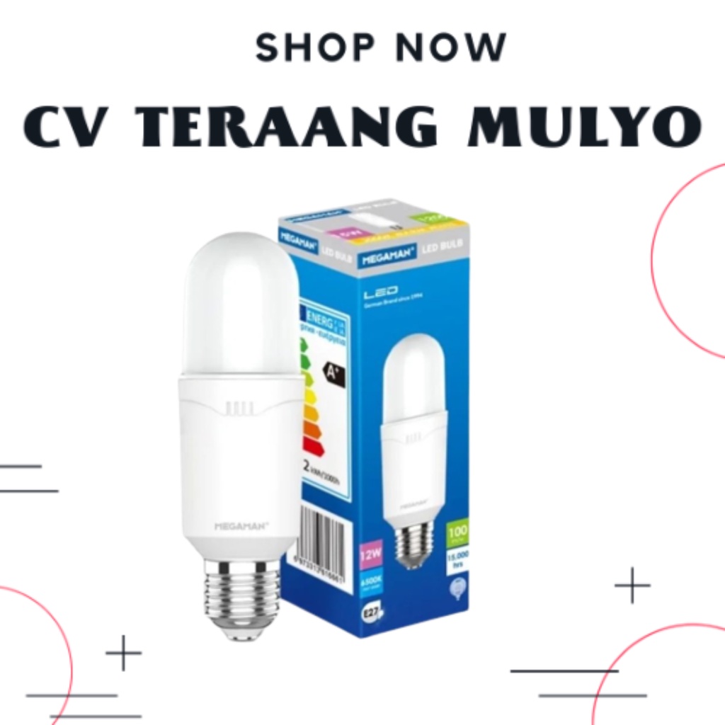 Jual Megaman LED Stick 12Watt CDL (6500K) | Shopee Indonesia