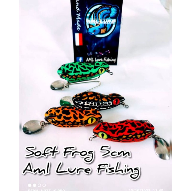 Jual Soft frog killer 5cm Aml lure fishing/soft frog/umpan mancing ...