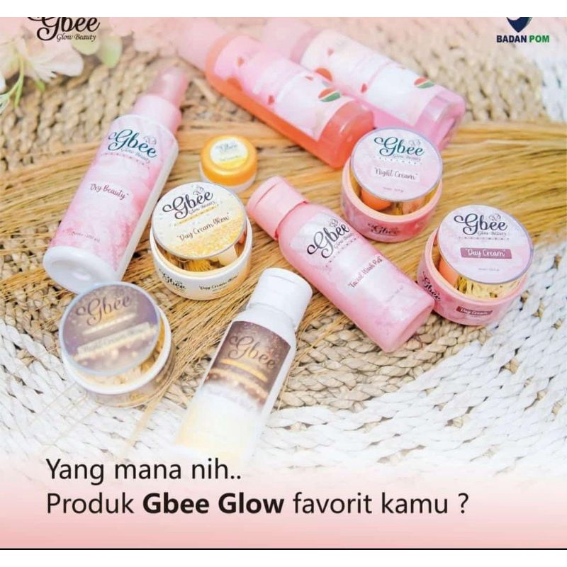 Jual Gbee Glow Beauty Paket Skincare Series | Shopee Indonesia