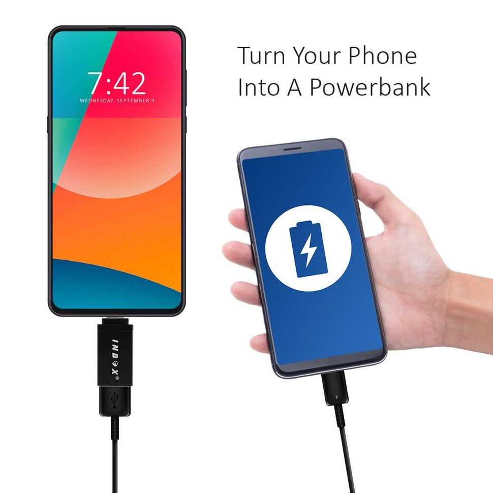 Jual Semuanya baru--INBOX FORCE OTG USB Type A to Type C Adapter ...