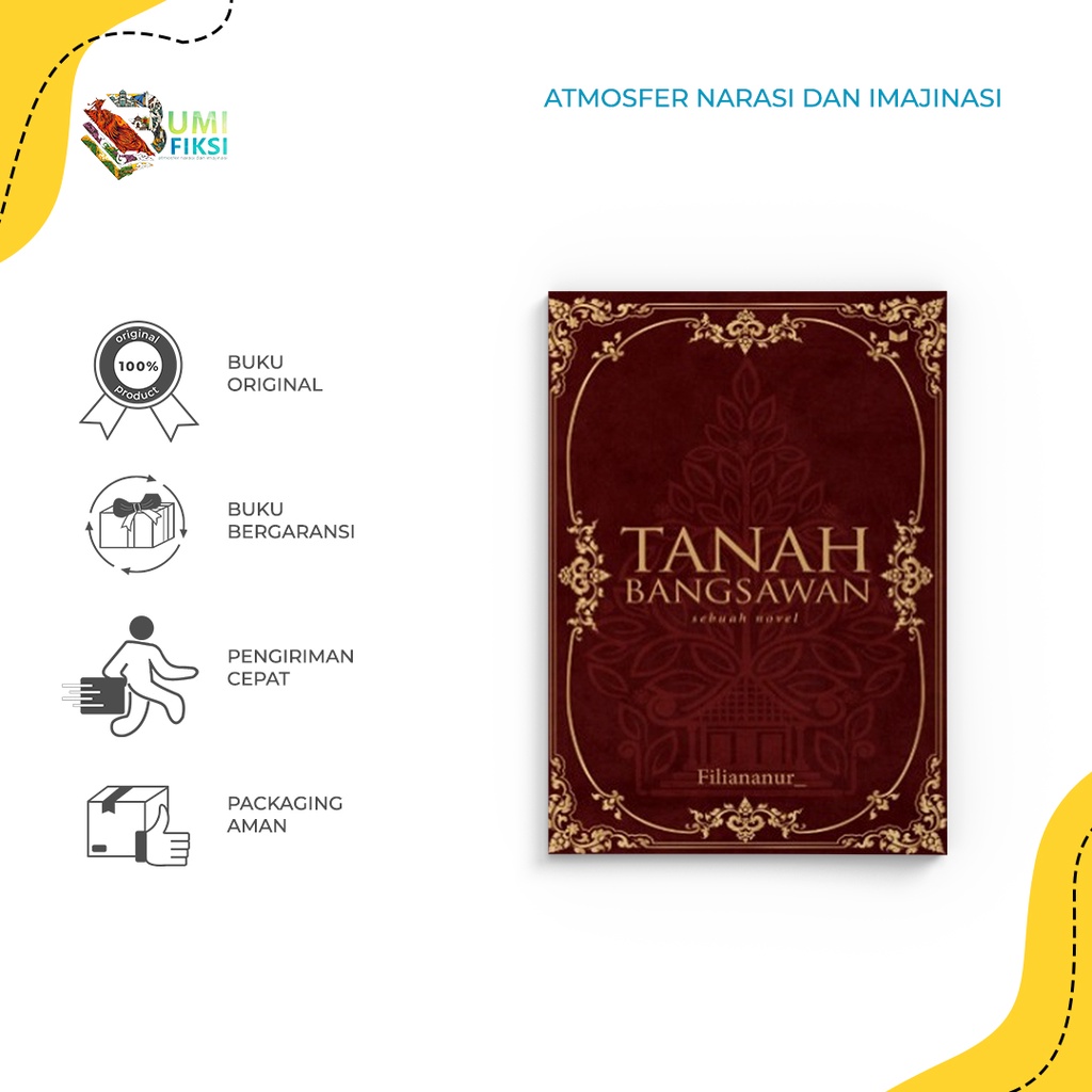Jual Buku Novel Tanah Bangsawan - Mediakita - Filiananur_ - Bumi Fiksi ...