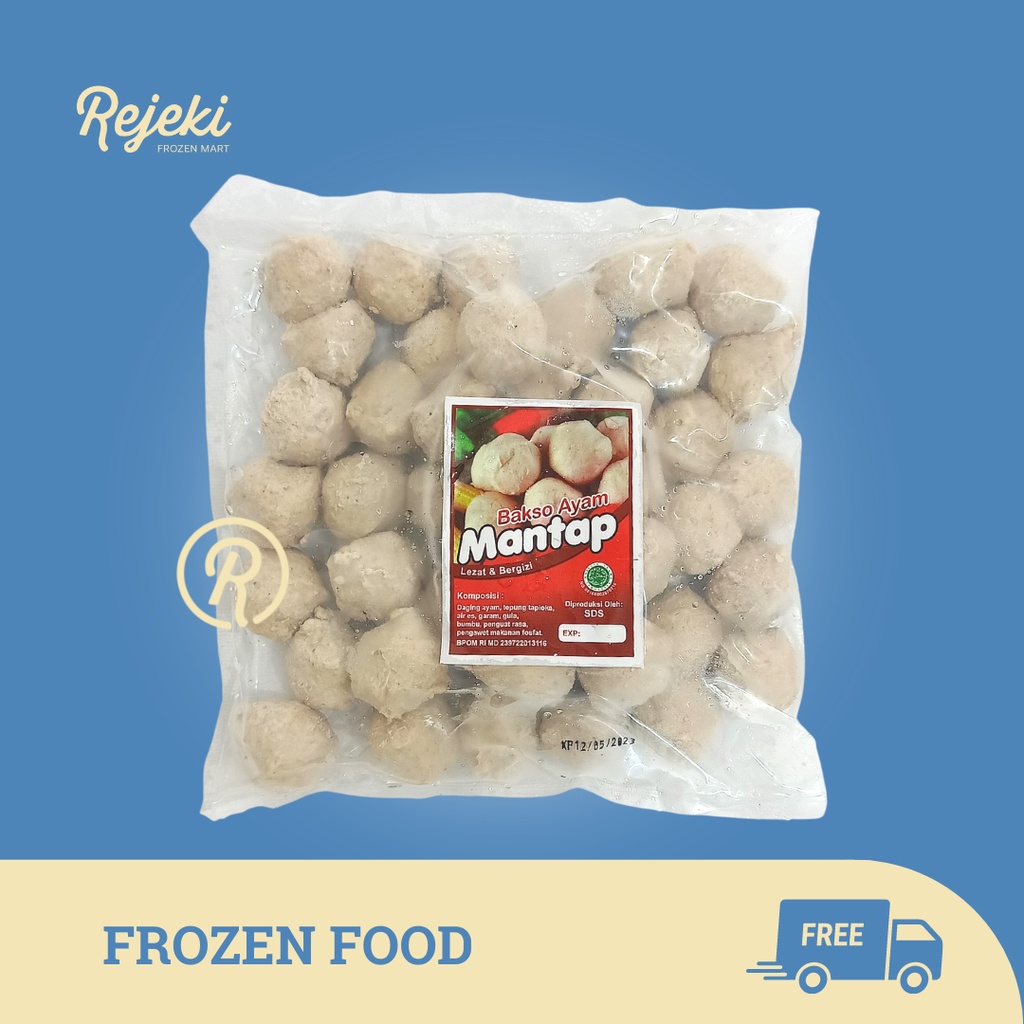 Jual Supra Bakso Ayam Mantap 500gr - Rejeki Frozen Mart | Shopee Indonesia