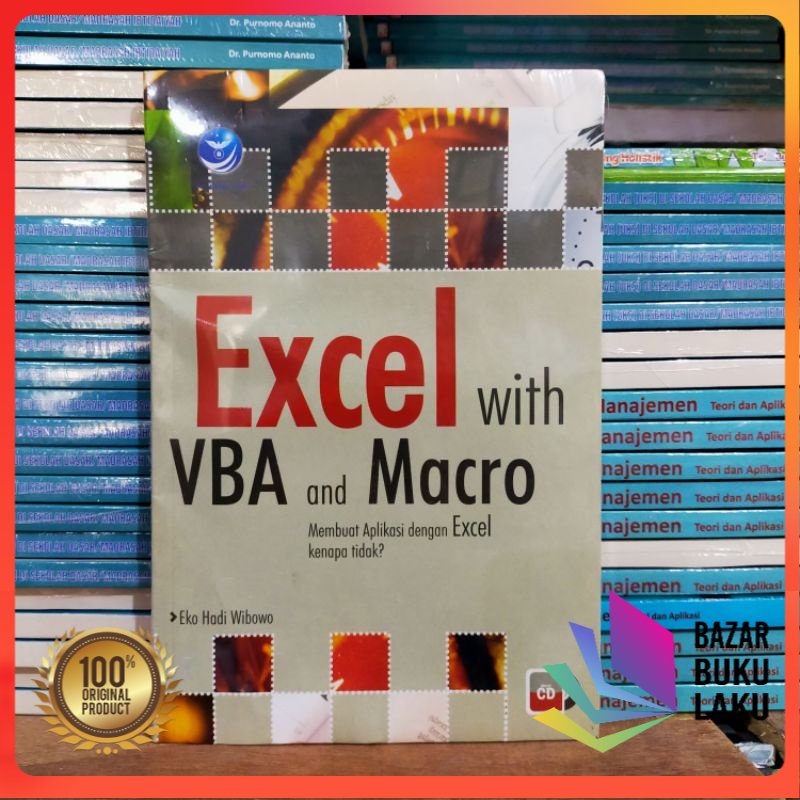 Jual BUKU Excel With VBA And Macro , Membuat Aplikasi Dengan Excel Kenapa Tidak? + cd | Shopee ...