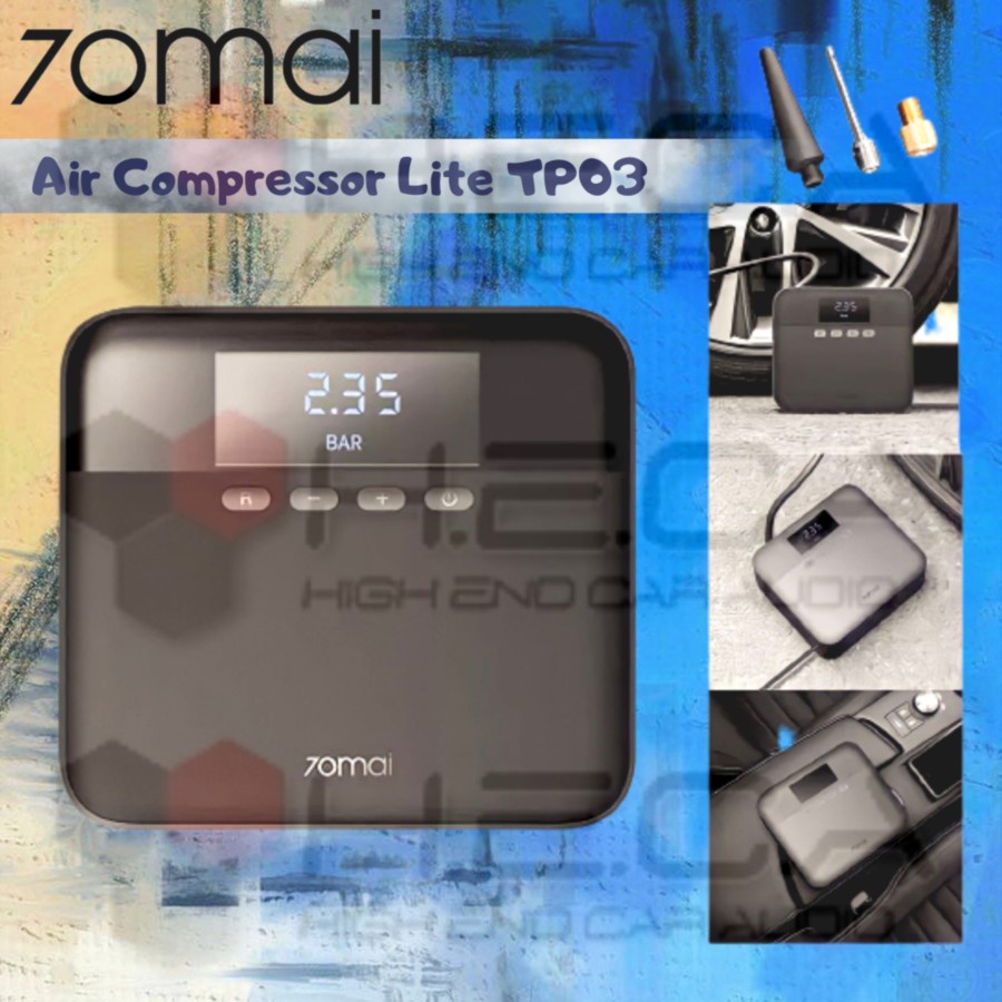 Jual 70mai Air Compressor Lite TP03 Pompa Udara Angin Ban Mobil Kompresor Portable | Shopee ...