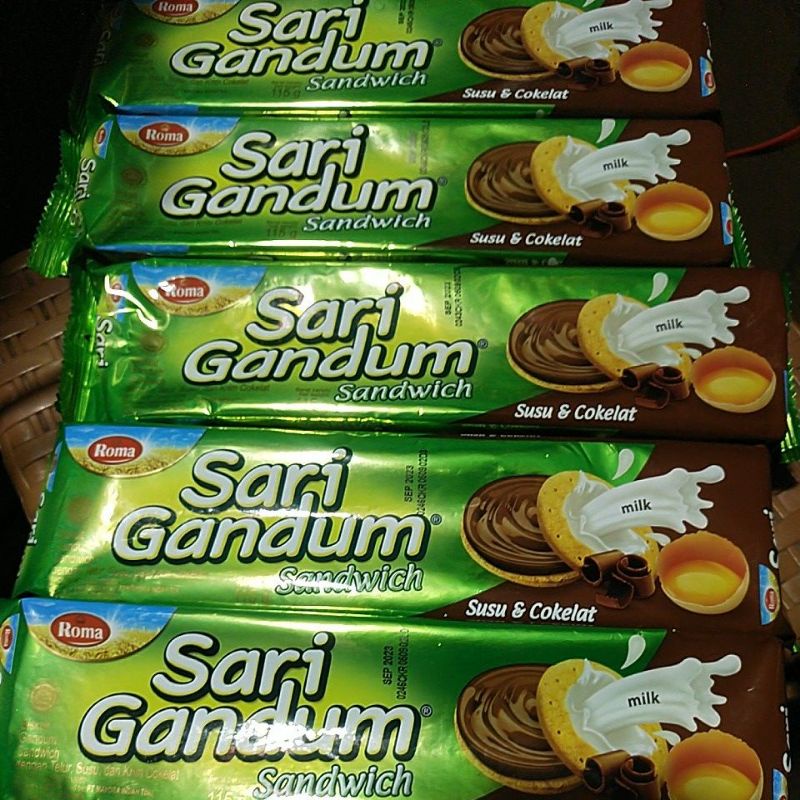 Jual sari gandum sandwich susu & cokelat | Shopee Indonesia