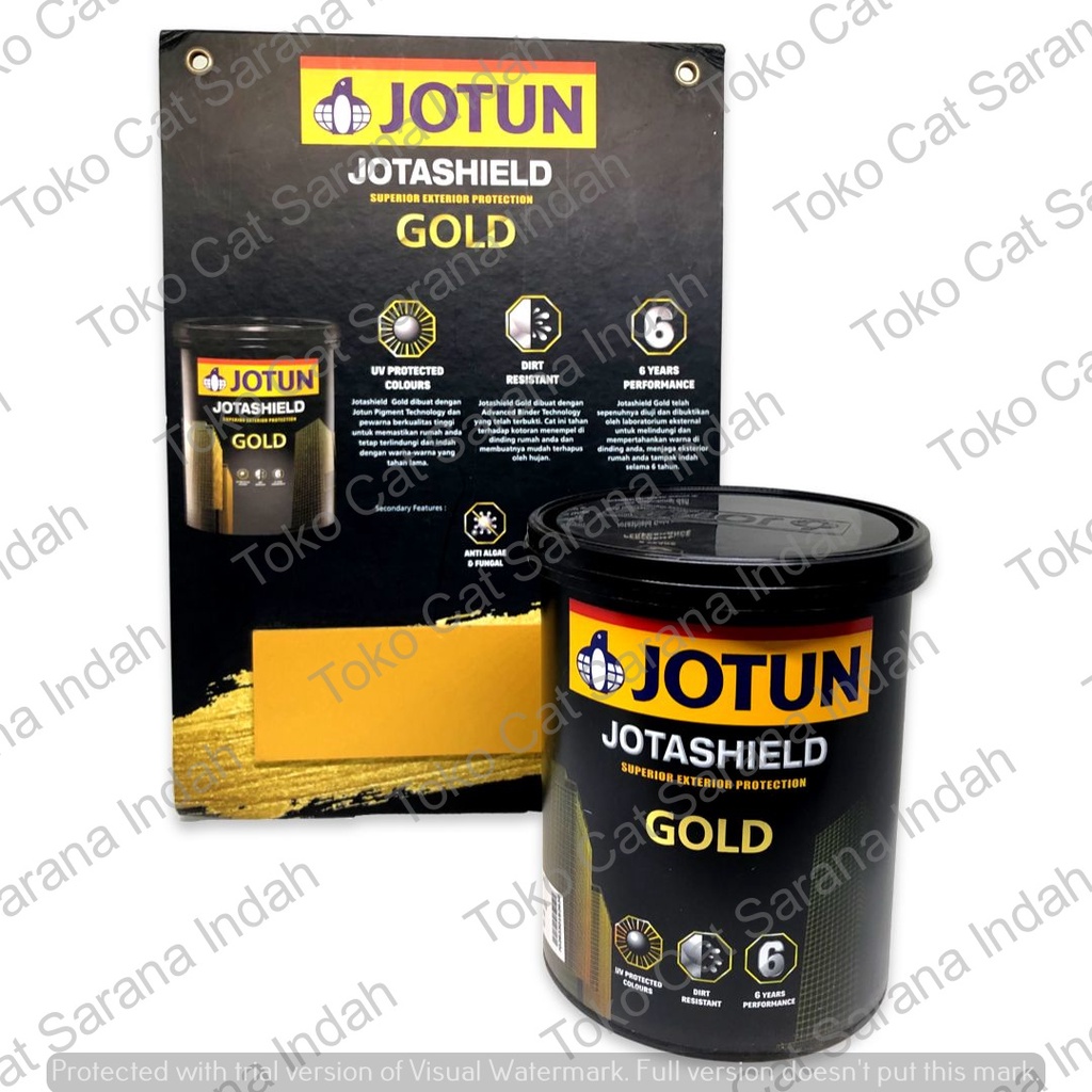 Jual JOTUN Jotashield Gold - EMAS 1LT / 1 KG Cat Tembok Luar Exterior ...