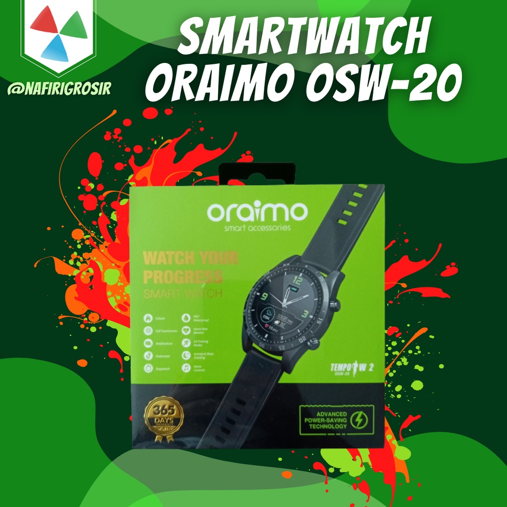 Jual SMART WATCH ORAIMO TEMPO W2 OSW-20 JAM TANGAN FITNESS OLAHRAGA ...