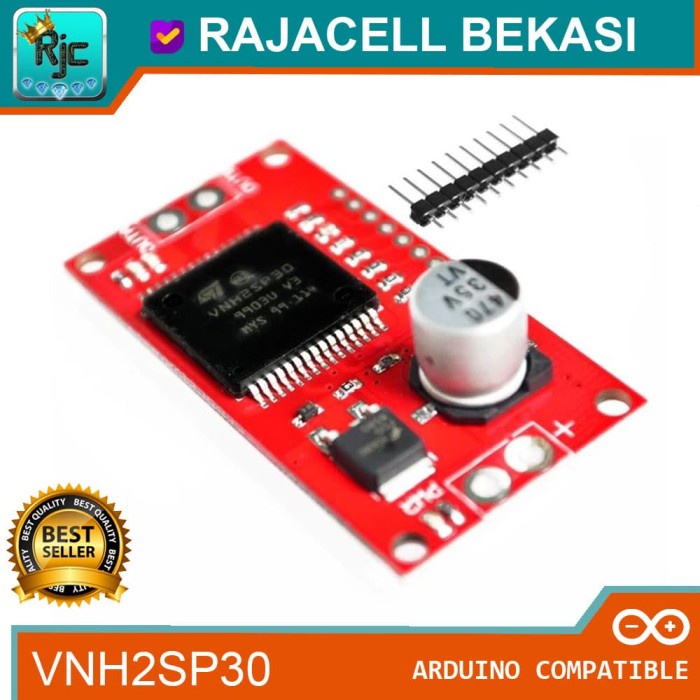Jual Motor Listrik 30A Vnh2Sp30 Stepper Motor Driver Monster Motor Shield Module Arduino ...