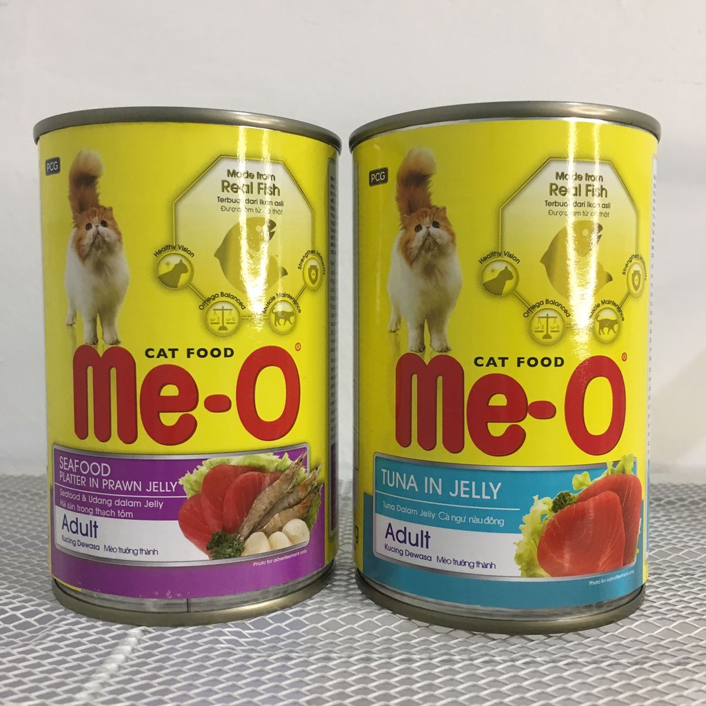 Jual Me-O Adult Cat Wet Food 400gr / Makanan Kucing Basah Meo Kaleng ...