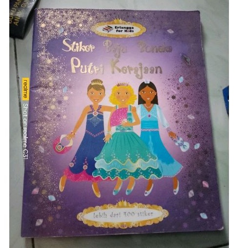 Jual BUKU STICKER BAJU BONEKA PUTRI KERAJAAN ORIGINAL | Shopee Indonesia